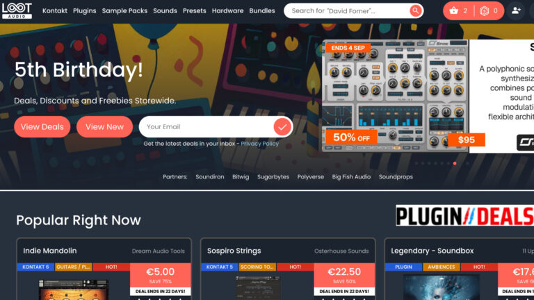Best Audio Plugin Deals (Free & Discounts) Of The Month